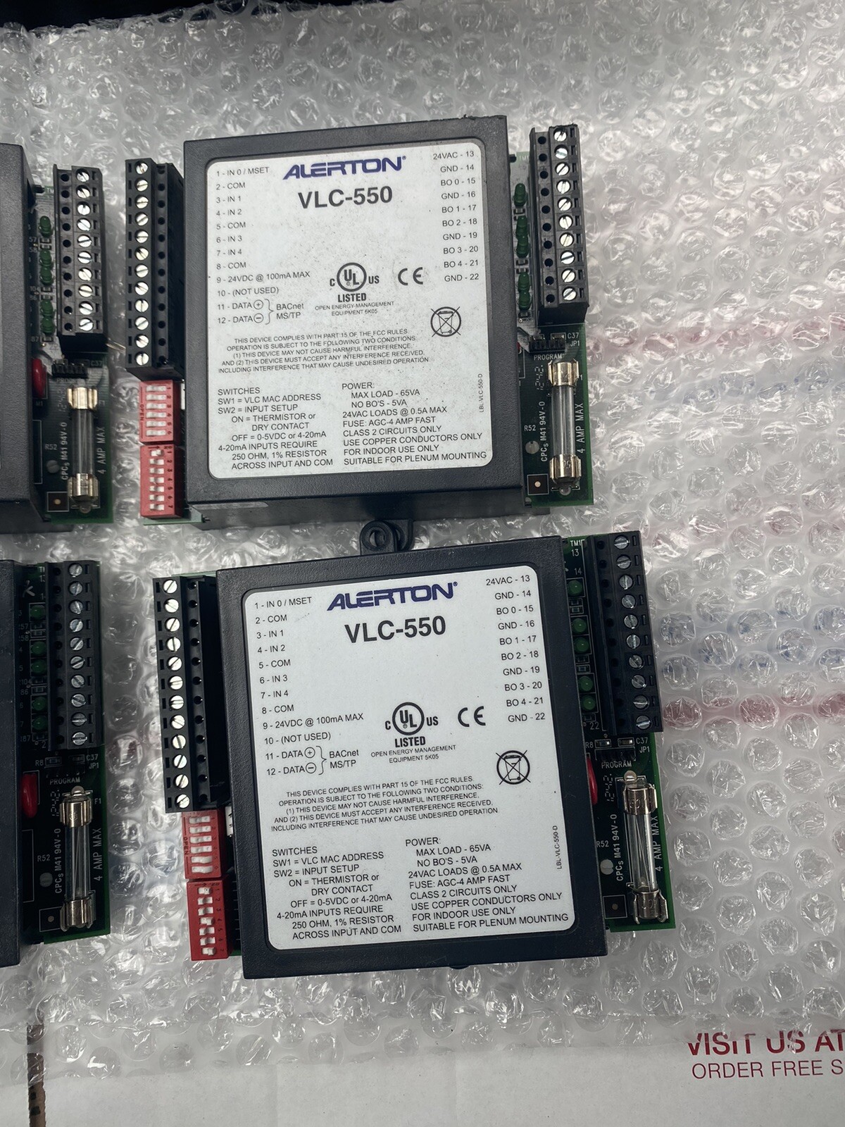 Alerton VLC-550 I/O HVAC SYSTEM CONTROL BOARD Module 1x | eBay