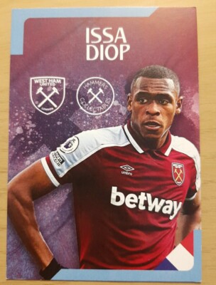 Issa Diop Hammers Collectables Trading Card 2021/22 West Ham United ...
