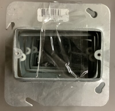 5PK Of Outlet Boxes Cover Silver 72 C 16 / 72C16 (B352) | eBay