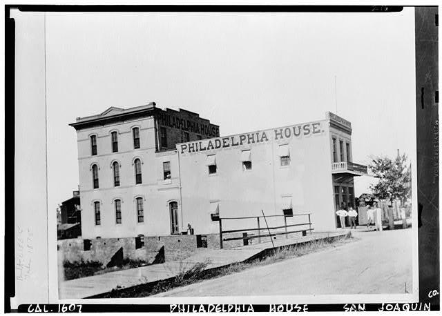 Photo:Philadephia House,Stockton,San Joaquin County,California,CA,HABS ...