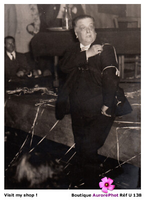 LÉON GUILLET DIRECTEUR DE L'ÉCOLE CENTRALE DE PARIS, PHOTO PRESSE 1937 ...