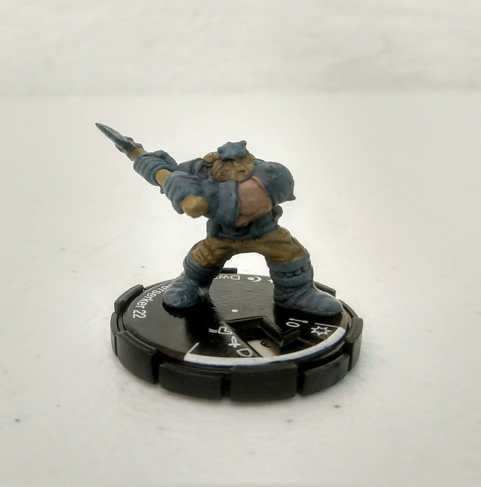 Wizkids Mage Knights Rebellion Dwarven Berserker 22 #047 Figure ...