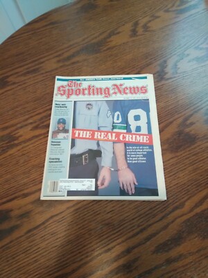 DECEMBER 16,1991-THE SPORTING NEWS-CRIME IN COLLEGE ATHLETICS(EXC) | eBay