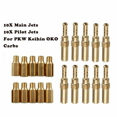 20Pcs Carburetor Main Jet Slow /Pilot Jet Set Kit For PWK CVK Type ...
