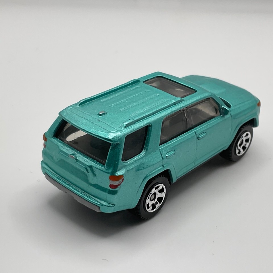 Matchbox Toyota 4Runner in Teal with Stock Rims (CUSTOM) | eBay
