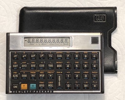 Vintage HP-15C Scientific Calculator with Case | eBay