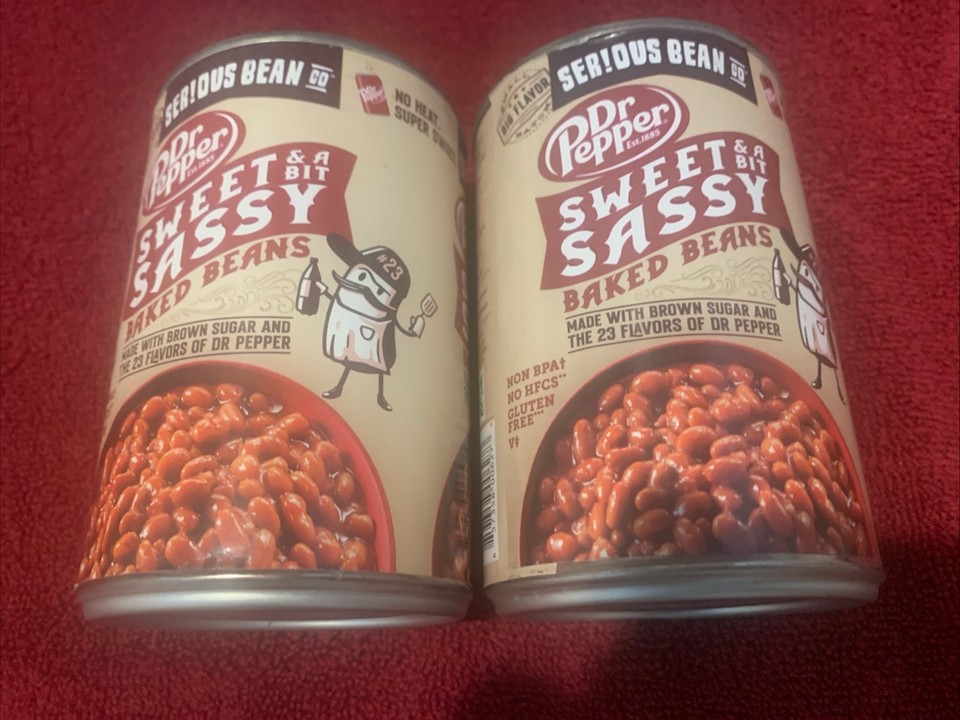 Serious Bean Co Sweet and A Bit Sassy Dr Pepper Baked Beans 16 oz (2 ...