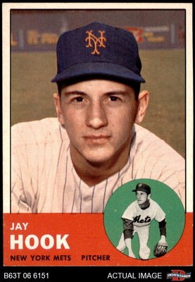 1963 Topps #469 Jay Hook Mets 7 - NM | eBay