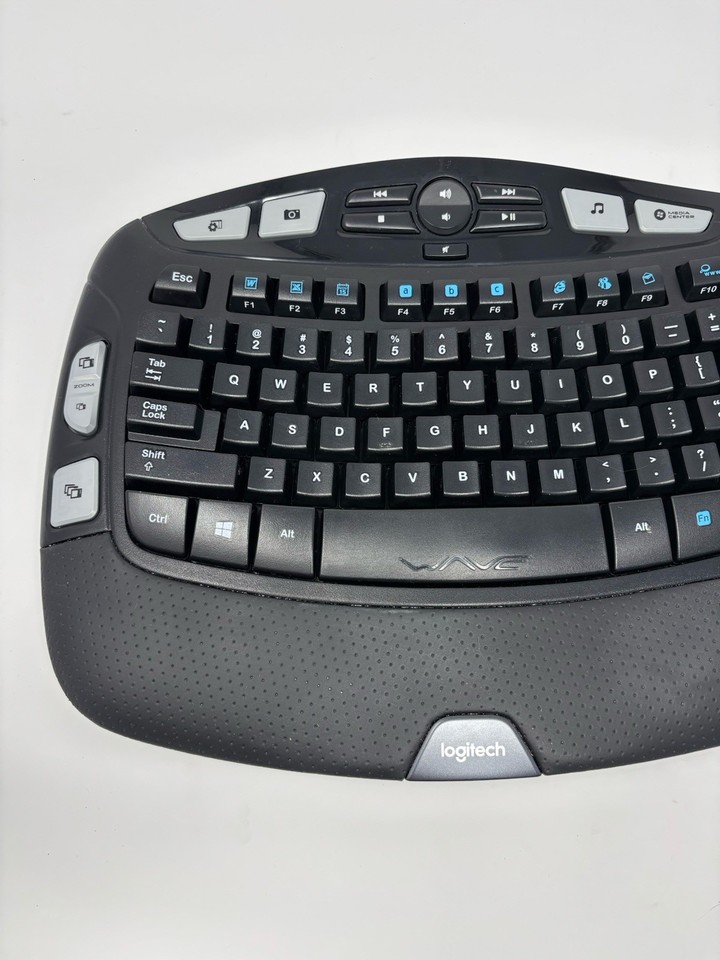 Logitech K350 Wireless Wave Ergonomic Keyboard + M310 Mouse WITH USB ...