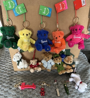Harrods Key Ring-Harrods Bear - Westie -Big Ben-Doorman- new edition ...