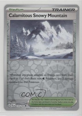 Calamitous Snowy Mountain Reverse Foil #174 | eBay UK