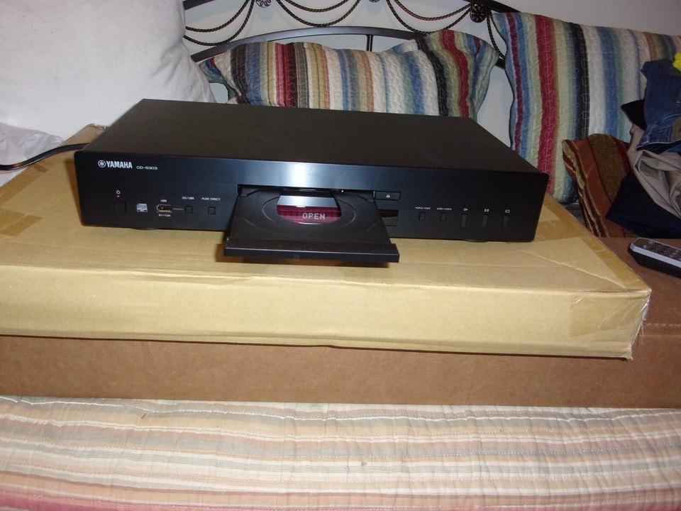 yamaha cd-s303 single cd player black | eBay