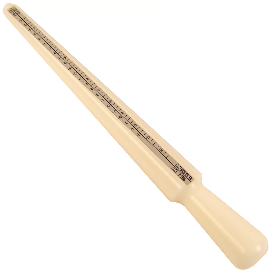 Jewellers Genuine Bergeon White Delrin Ring Stick Sizer 5235-4-PB ...