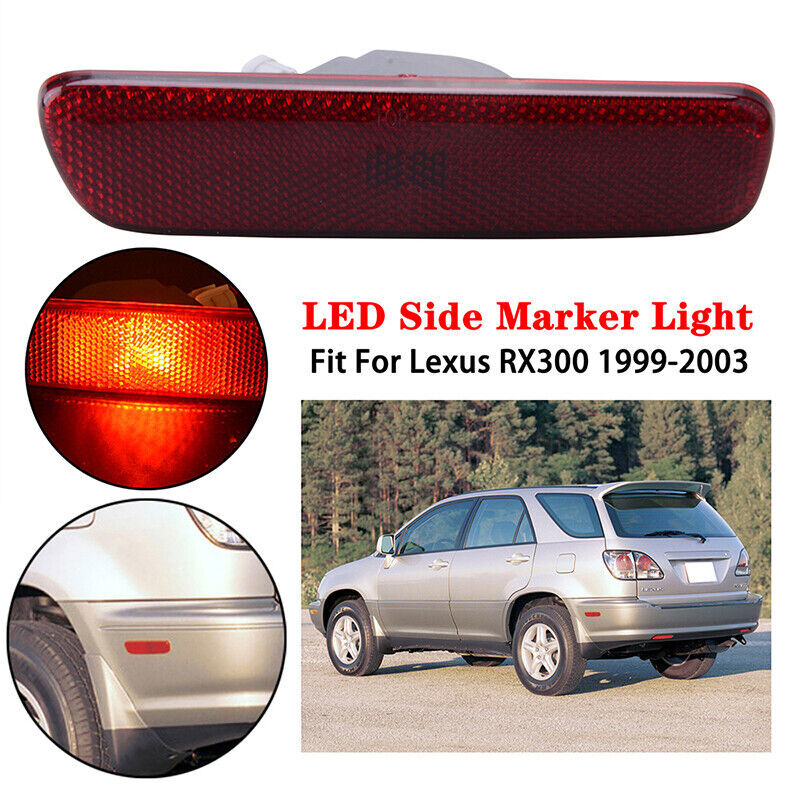 Fits 1999-2003 Lexus RX300 Rear Right Side Marker Light Lamp Assembly w ...