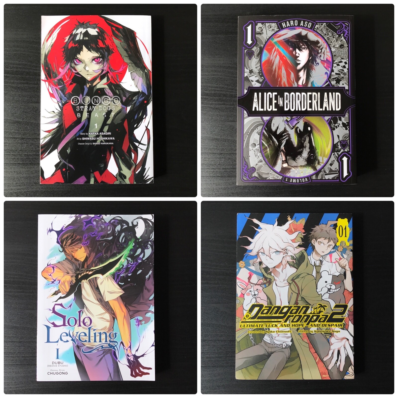 Seinen Manga Bundle Bungo Stray Dogs Solo Leveling Lot Alice in ...