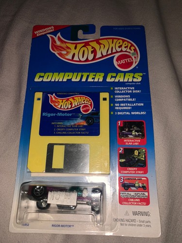 1996 1995 Hot Wheels Computer Cars Rigor-Motor 15452 | eBay