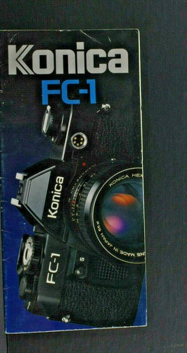 Konica Corp - FC-1 - Tri/ Fold Out Guide Specifications - Used B212C | eBay