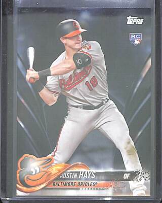 2018 Topps Black Rookie #62 Austin Hayes No 37 of 67 | eBay