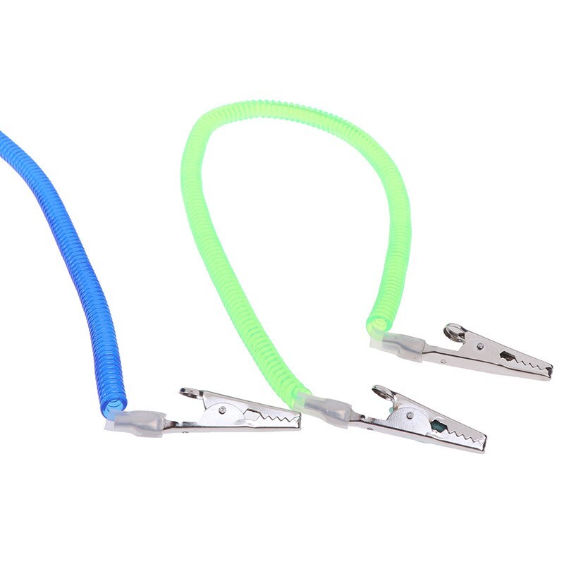 4Pcs Dental Patient Bib Clips Chains Napkin Holder Flexible Coil ...