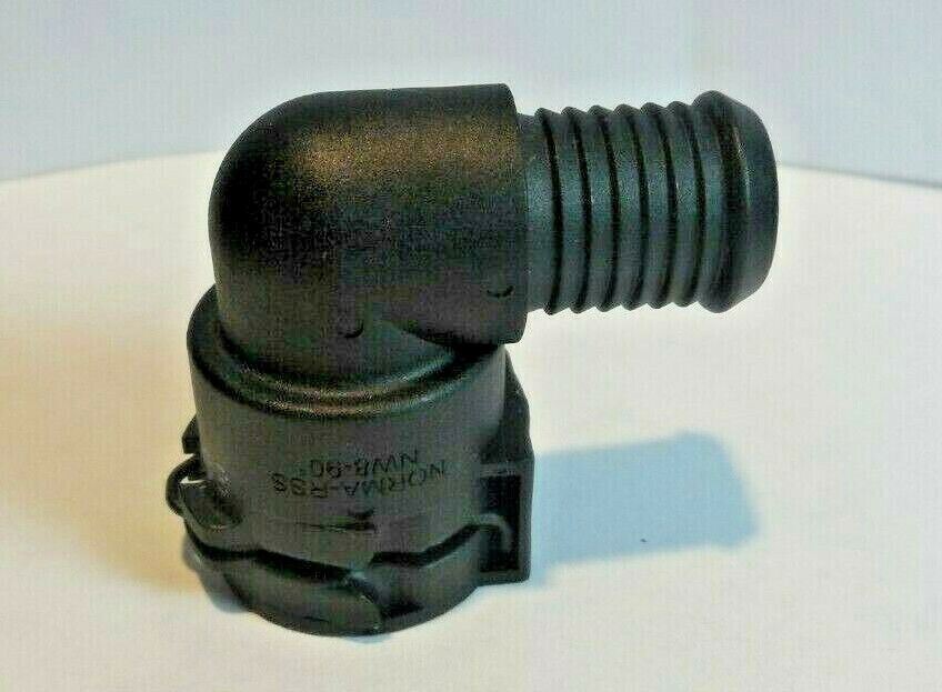 (10 Pcs) NORMA RSS Nw8 PA66-GF30 90 Degree 15 mm Connector Quick ...