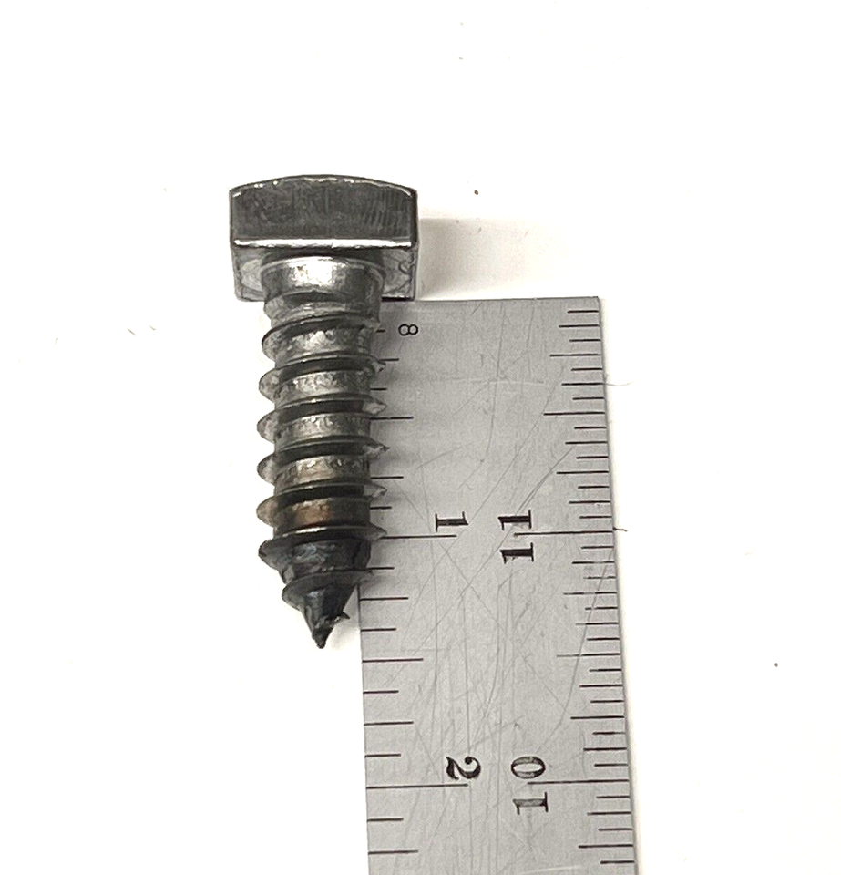 (25) 1/2 X 1-1/2 Square Head Lag Bolt Screw Steel Antique .50x1.50" (3/ ...