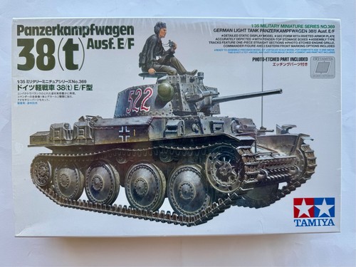 German Light Tank Panzerkampfwagen 38(t) Ausf. E/F Model Kit - New and ...