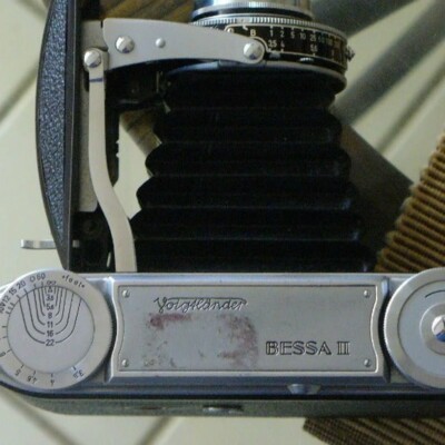Voitghlander Bessa 2 Vintage 120 FILM Camera. Pristine Condition. | eBay