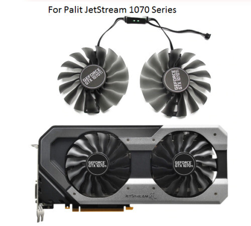 Cooler Fan For GeForce Palit Jetstream GTX 1070Ti 1070 Ti GPU VGA HQ ...