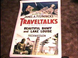 TRAVELTALKS OS POSTER '52 JAMES FITZPATRICK LINEN | eBay