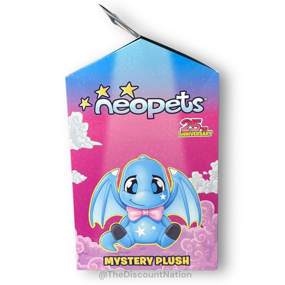 Neopets 25th Anniversary Mystery Box Kogura Plush SEALED BAG w/CODE ...