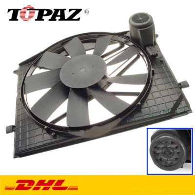 TOPAZ Fan Cooler Fan Motor Cooling for MERCEDES-BENZ S-Class W220 C215 ...