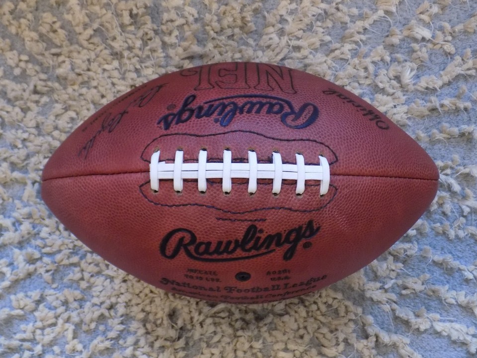 NFL Football Pete Rozelle Rawlings RARE Vintage Prototype | eBay