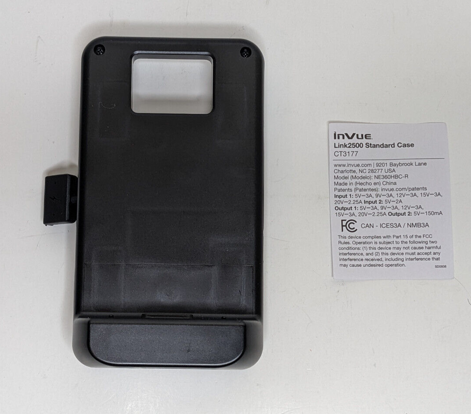 InVue CT3177 Link 2500 Standard Case Black | eBay