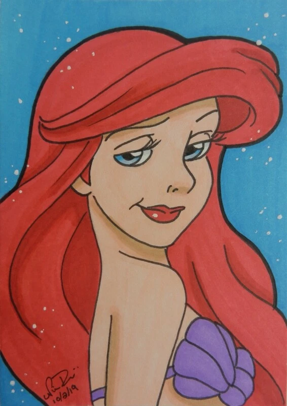 Disney Princesses To Draw Ariel