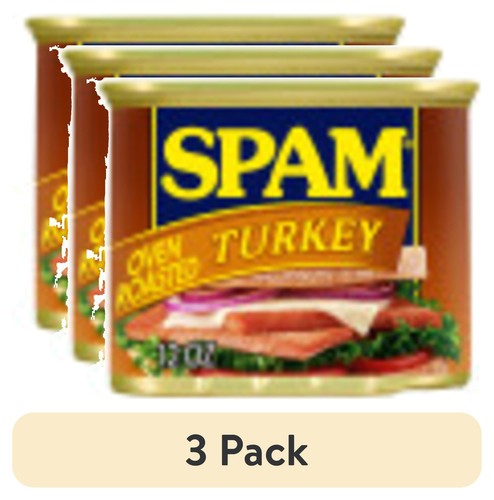 (3 pack) SPAM Oven Roasted Turkey, 12 oz Can | eBay