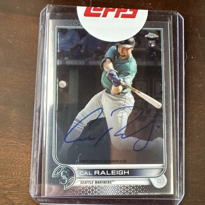 2022 Topps Chrome - Rookie Autographs Cal Raleigh #RA-CR (AU, RC) | eBay