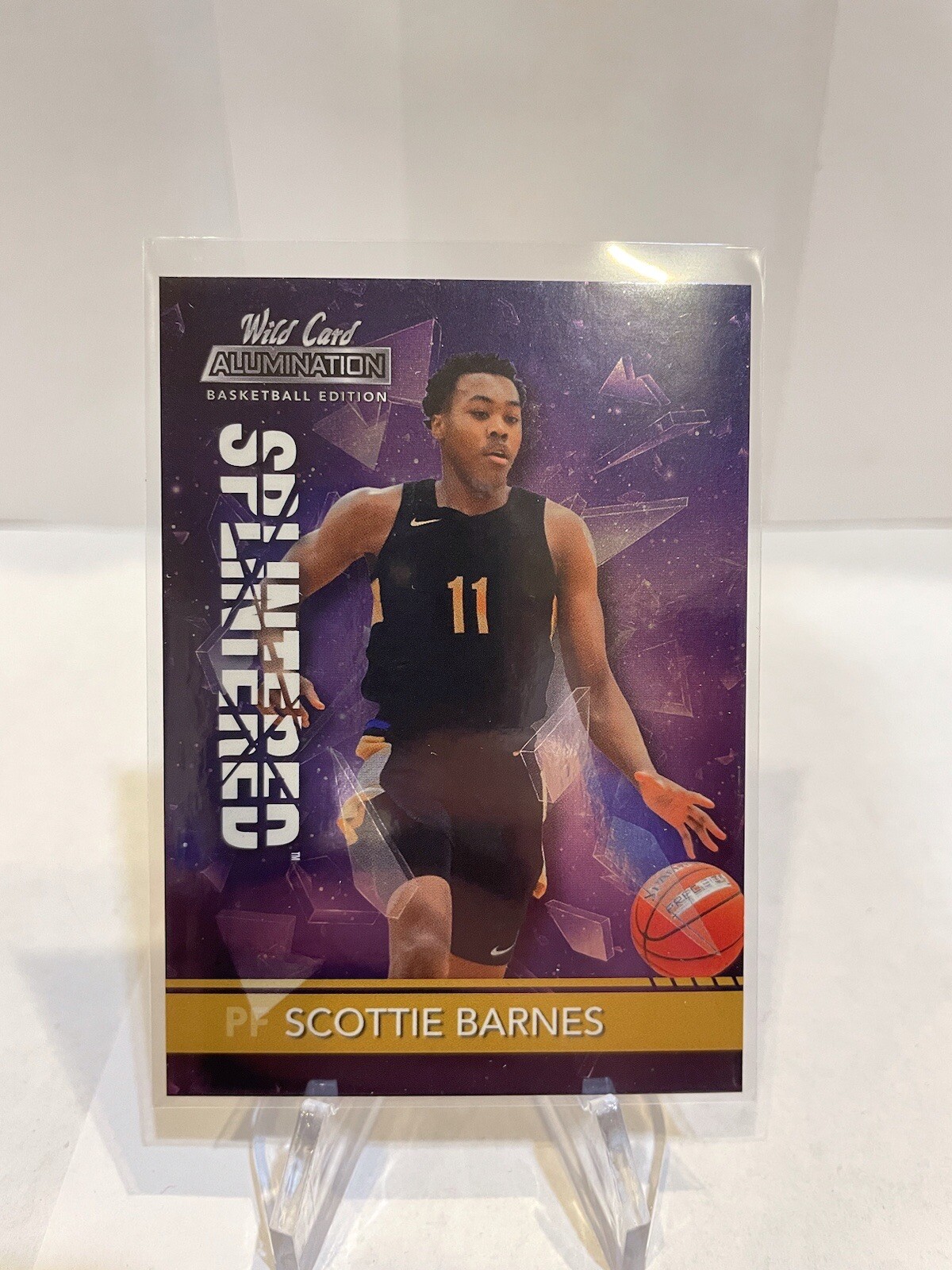 2021-22 Wild Card Alumination Splintered Purple Scottie Barnes #ASP-42 ...