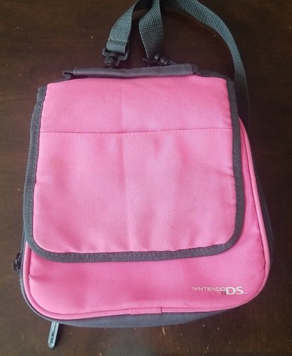 Nintendo Ds Pink Gray Carrying Case Shoulder Bag | eBay