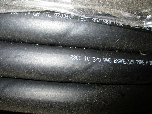 Exane 125 Type P 2/0 AWG Armored Shipboard Cable, 506' | eBay