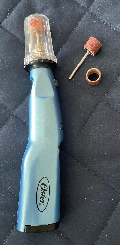 Oster Pet Gentle Paws Nail Grinder Premium 2 Speed Trimmer Dogs & Cats ...