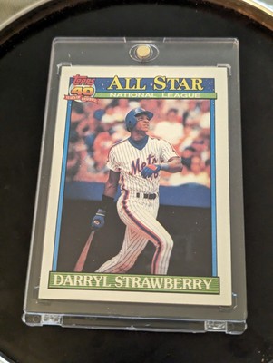 40 Years of baseball Topps All Star Darryl Strawberry #402 | eBay
