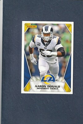 2020 Panini NFL Sticker & Card Collection Aaron Donald #64 LA Rams | eBay