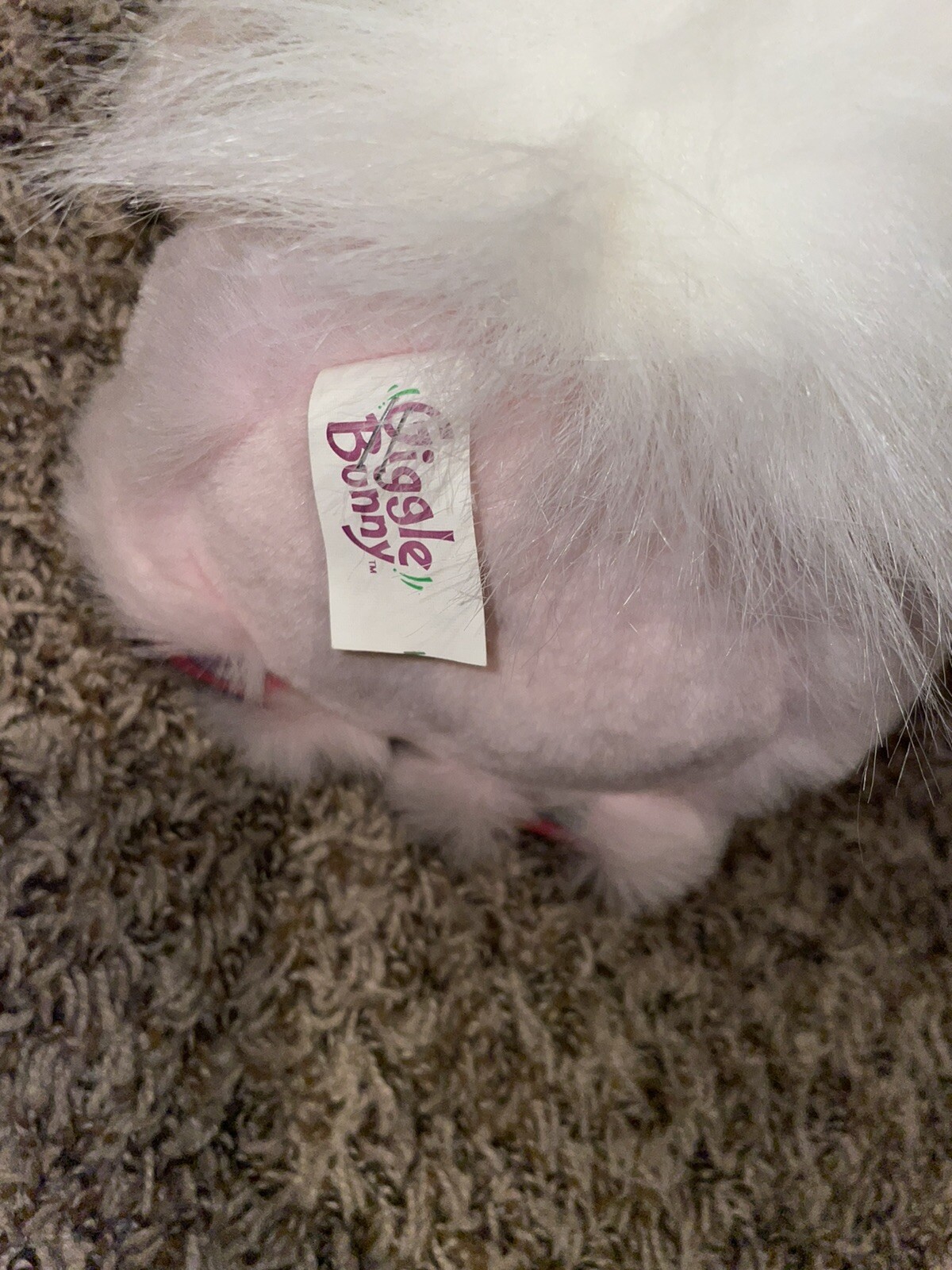 Pink Dandee Plush Giggle Bunny Rabbit Animated Talking Tickle Wiggle ...