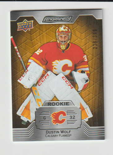 23/24 ENGRAINED DUSTIN WOLF #157 OAK VARIETY ROOKIE #236/399 NRMT | eBay