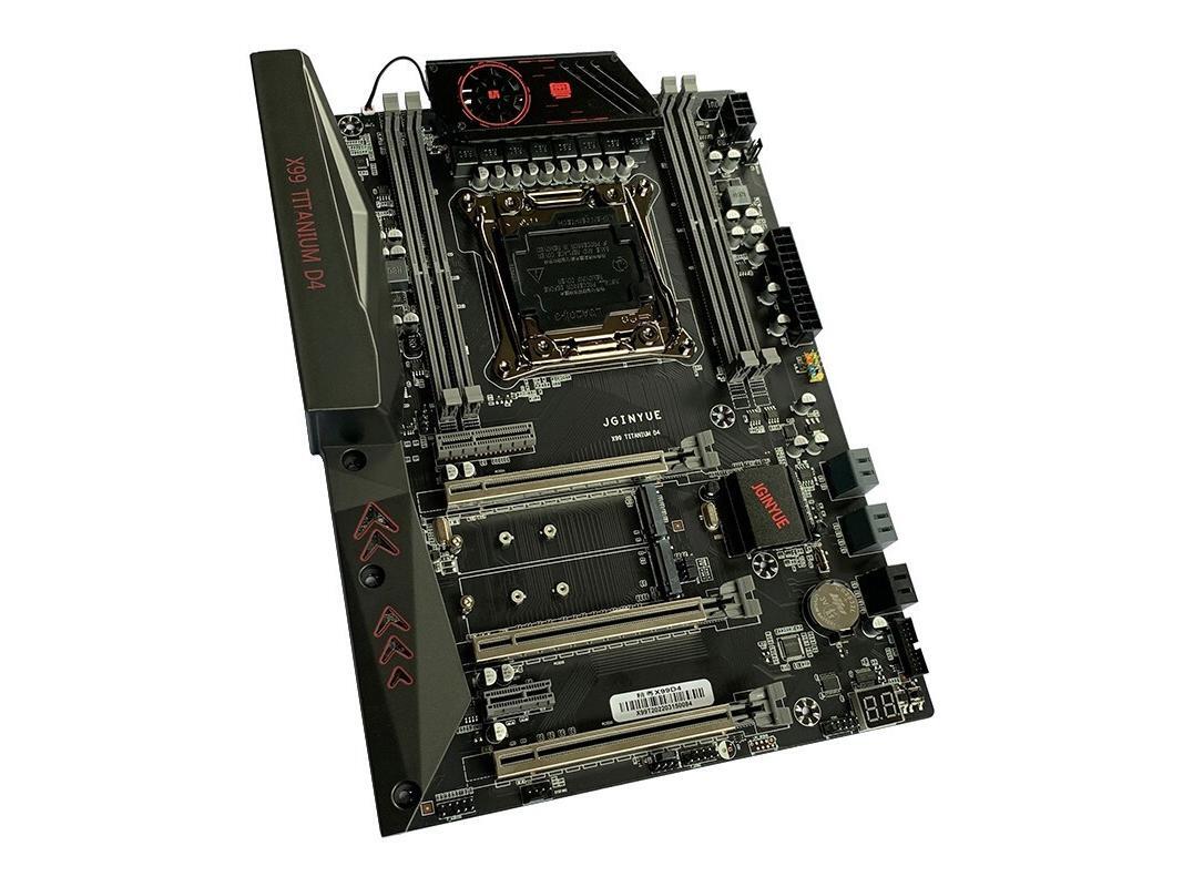 X99 TITANIUM D4 X99 Motherboard LGA 2011-3 SATA/NVME M.2 DDR4 RAM ...