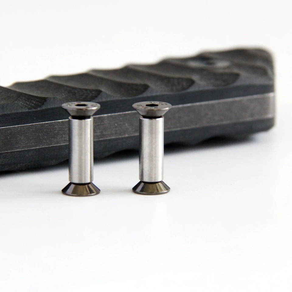 Knife Handle Bolt Rivets Scale Screw Fastener Nut Flat Hex Head Knives ...