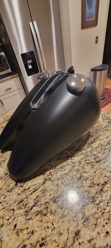 HARLEY PANHEAD 3.5 GAL. Fat Bob GAS TANKS, NICE CHOPPER BOBBER READY TO ...