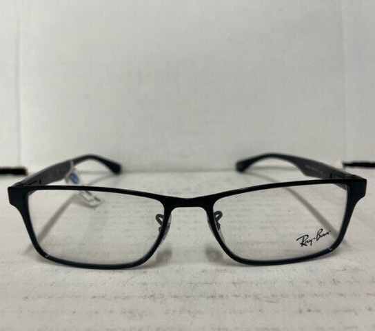 Ray-Ban RB6238 Unisex Eyeglasses In Polished Black, 55-17-150- NEW/ NO ...