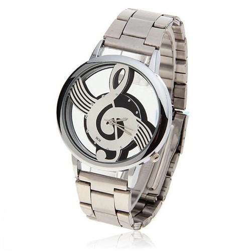 Watches Note Music Notation Metal Quartz Wristwatch Fashion | eBay