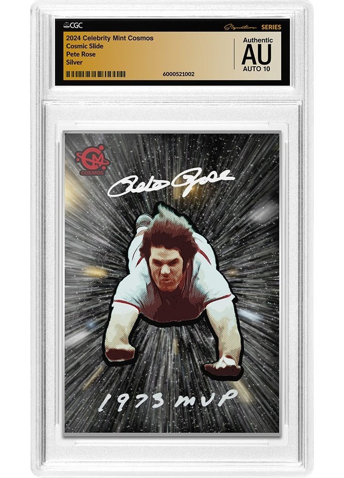 2023 Celebrity Mint Pete Rose Pure Silver Trading Coin w/ Cosmos Mint ...